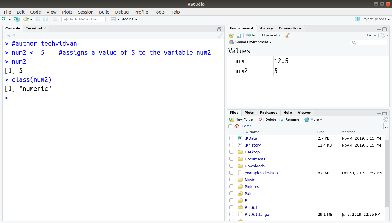 R Data Types Elementary Variables Used In R Calculations Techvidvan 8458